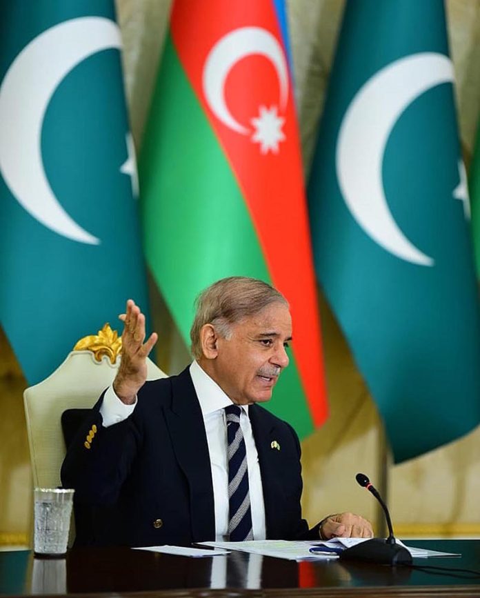 Prime Minister Muhammad Shehbaz Sharif And President Of Azerbaijan
