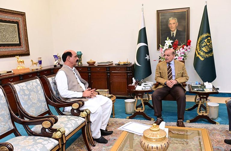 MNA Khalid Javed Warraich calls on Prime Minister Muhammad Shehbaz Sharif