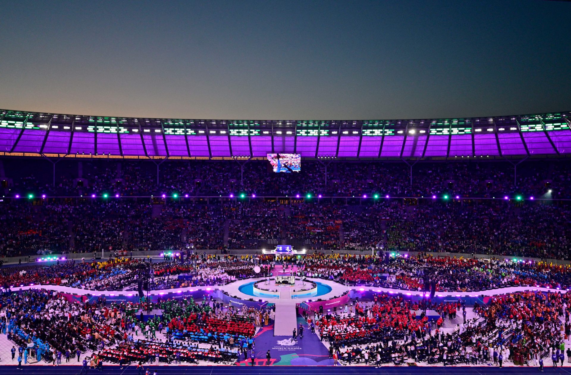 PM thumbs up national athletes competing in Special Olympics World Games