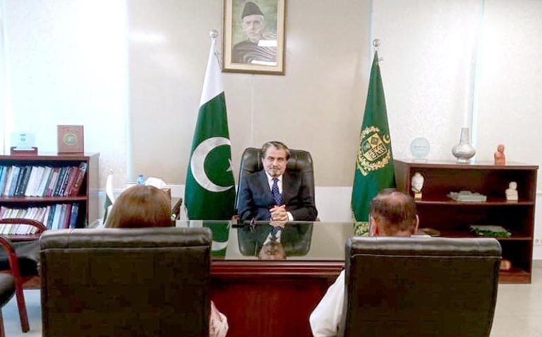 Renowned Artist, Film Producer and Director, Jamal Shah assumed charge as Interim Federal ...