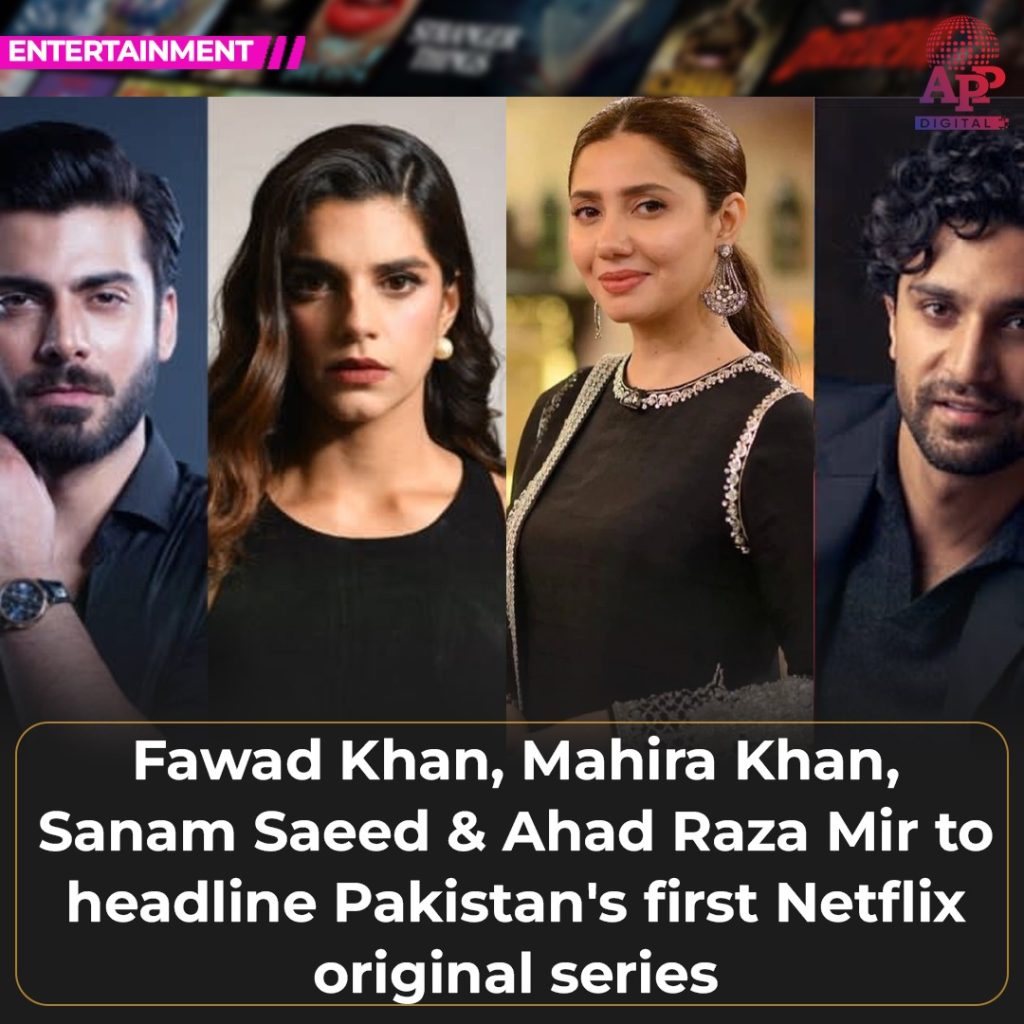 Celebs join forces for Pakistan's first Netflix original