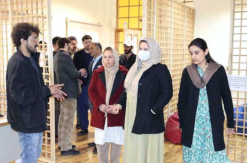 Minister IT Gilgit-Baltistan Suraiya Zaman visiting the Karakoram Area ...