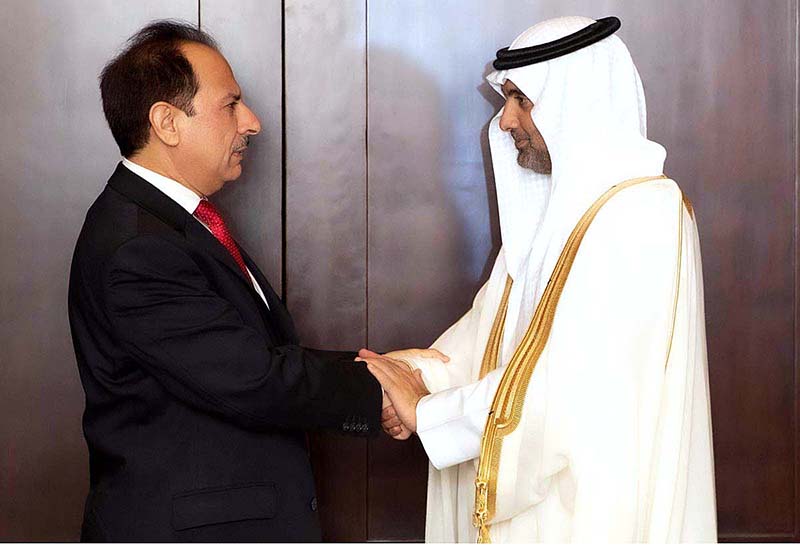 Federal Health Minister Dr Nadeem Jan Meeting With Saudia Arabia Health Minister Fahad Bin Abdur