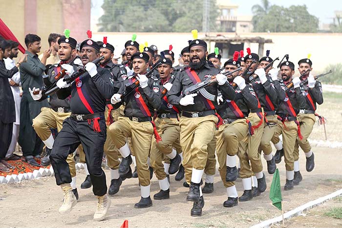 Newly recruit Constable’s are showing their skills during passing out ...