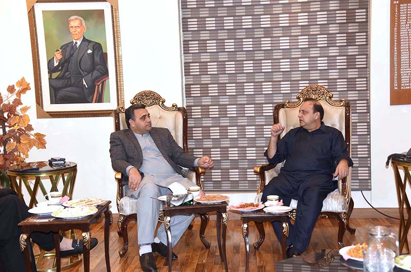 Azad Kashmir PID Public Relations DG Raja Shahid Hussain is meeting the ...