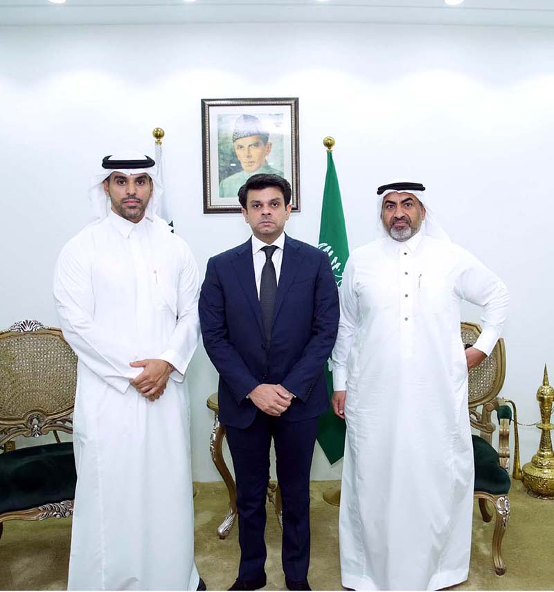 SAPM, Jawad Sohrab Malik meets with CEO Dallah Healthcare and VP (HR ...