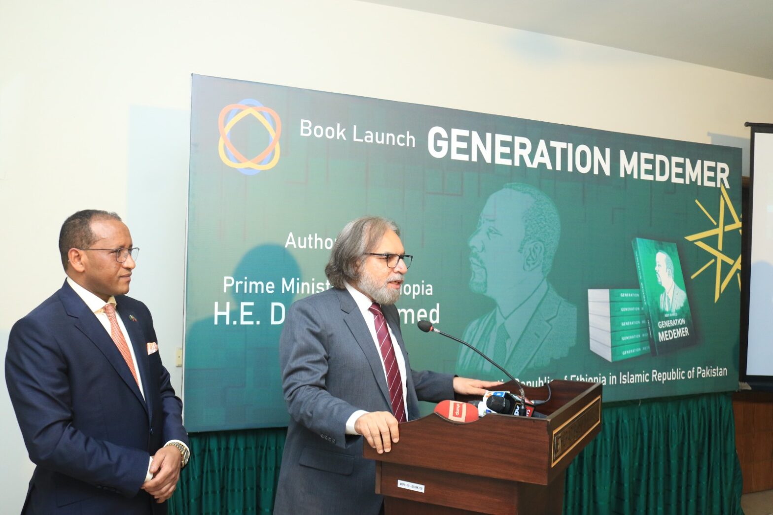 Ethiopian Embassy unveils PM Abiy Ahmed's book ‘Medemer Generation'