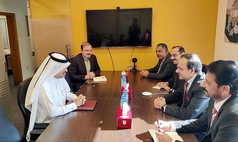 Caretaker Federal Minister for IT and Telecommunication, Dr. Umar Saif ...