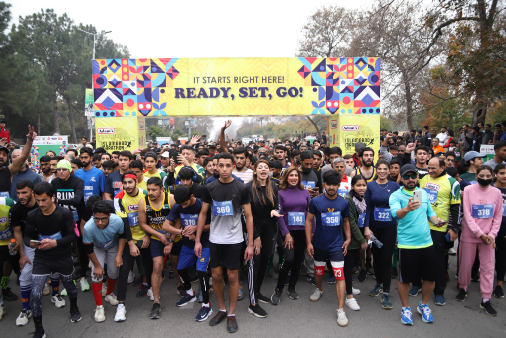Faizan, Enub bag top spots in Islamabad Marathon