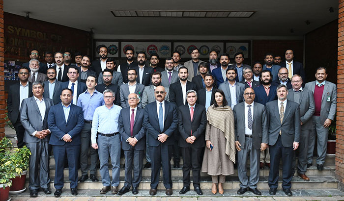 Managing Director PPIB Shah Jahan Mirza addressing at a workshop in ...