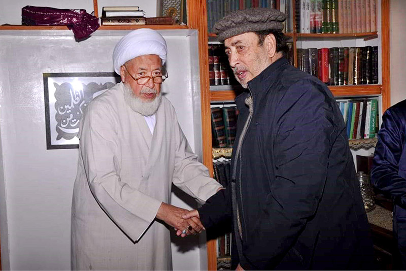 Governor Gilgit-Baltistan Syed Mehdi Shah meeting with delegation of ...