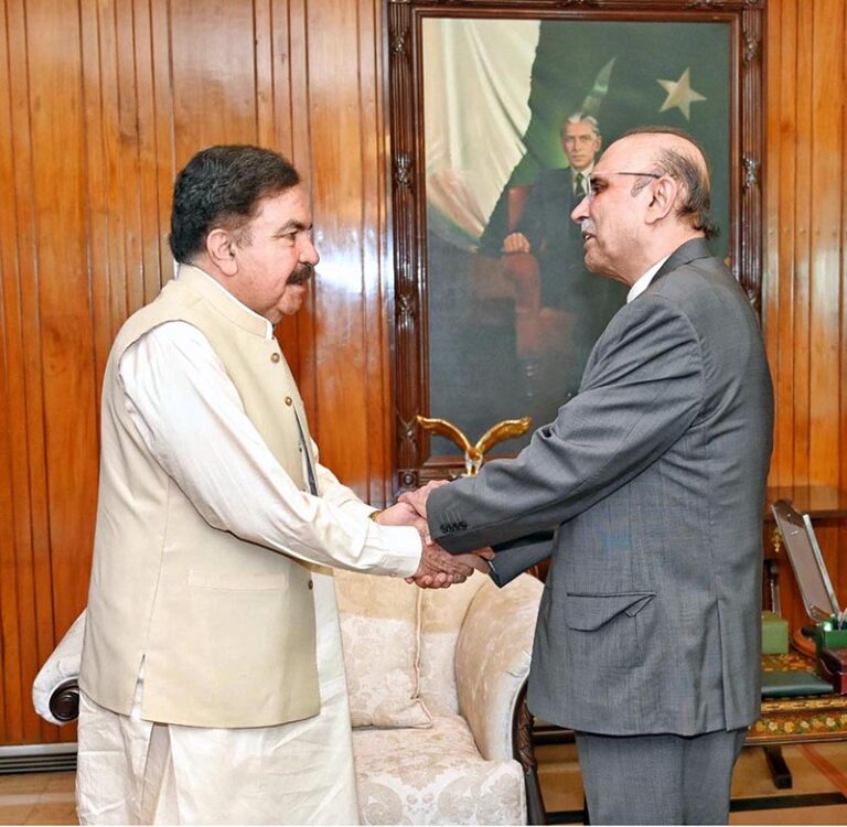Governor Balochistan, Shaikh Jaffar Khan Mandokhail called on President ...