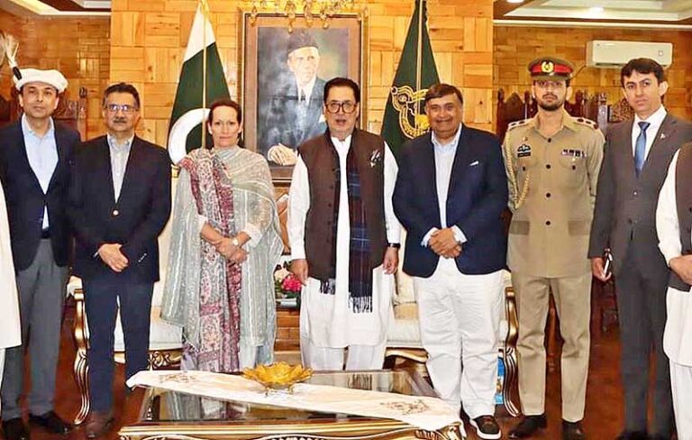 Governor Gilgit-Baltistan Syed Mehdi Shah in a meeting with Princess ...