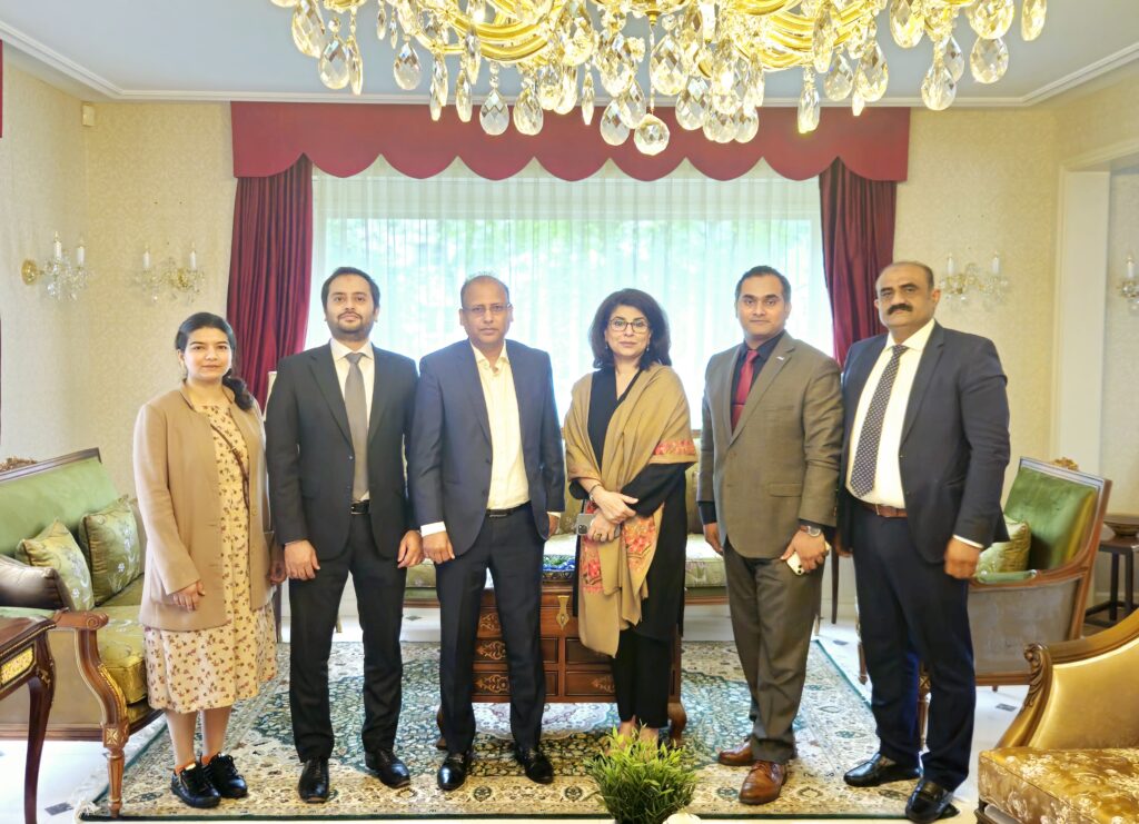 Amna Baloch interacts with Pakistani business & finance professionals ...
