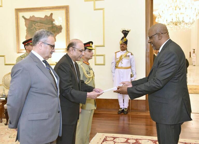 Ambassador-designate of Botswana to Pakistan, Dr. Batlang Comma Serema ...