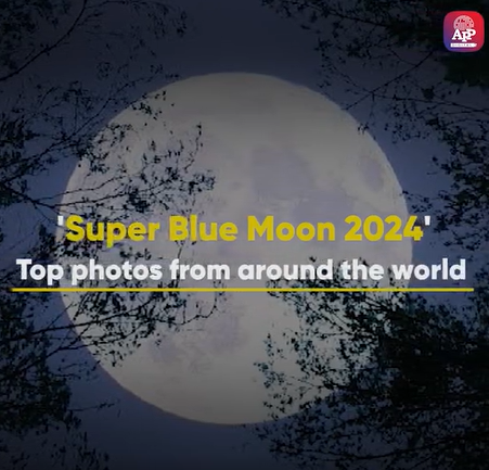 Super Blue Moon 2024: Top Photos from Around the World