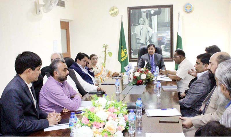 Mr. Shahid Usman Parliamenty Secretary, Industries and Production ...