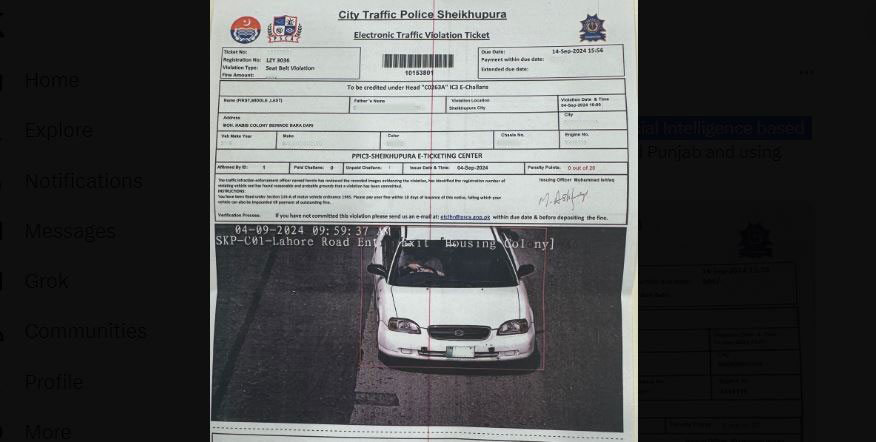 Punjab's AI-powered E-challan system to yield promising results in ...