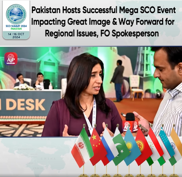 23rd Shanghai Cooperation Organization (SCO) Summit 2024 in Pakistan