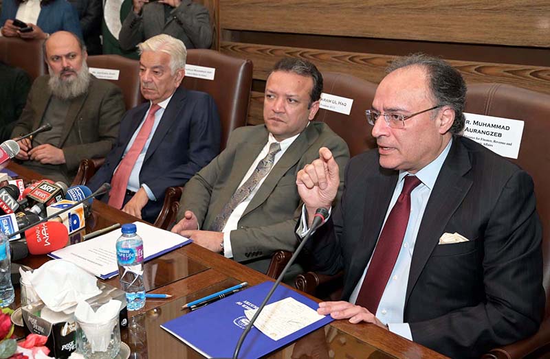 Federal Minister for Finance Muhammad Aurangzeb, Defense Minister ... Federal Minister for Finance Muhammad Aurangzeb, Defense Minister ...