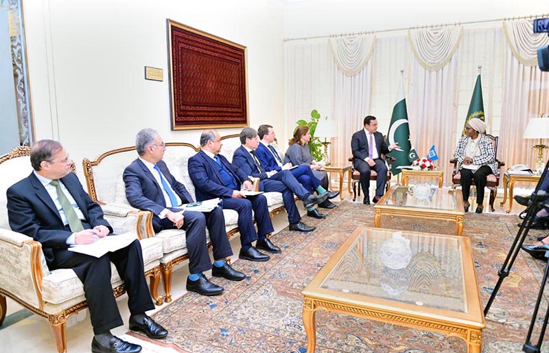 Federal Minister for Economic Affairs, Ahad Cheema, Welcoming the ...