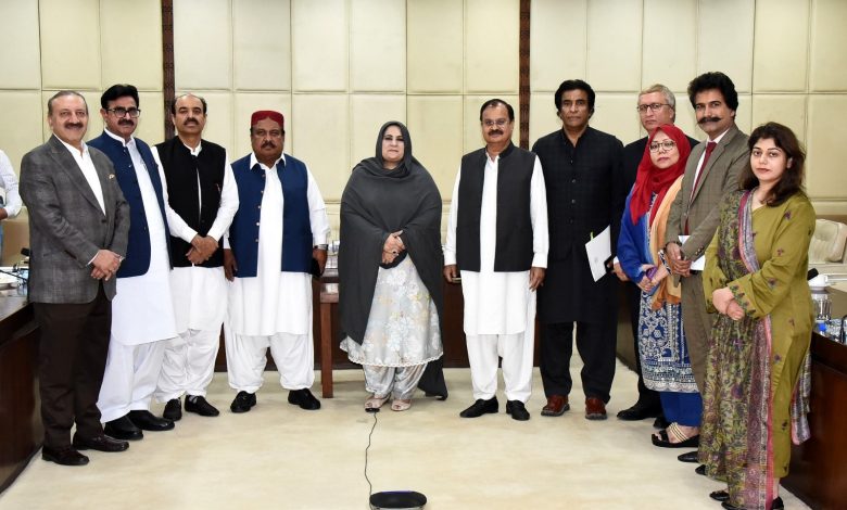 Inaugural meeting of Pakistan–Bahrain Parliamentary Friendship Group ...