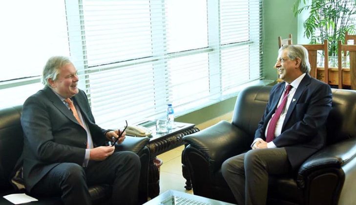 Ambassador of the Netherlands Robert-Jan Siegert calls on Federal ...