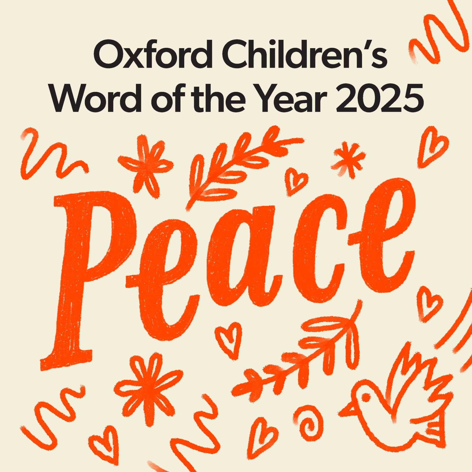 Peace: Oxford Children’s Word of Year for 2025, says study